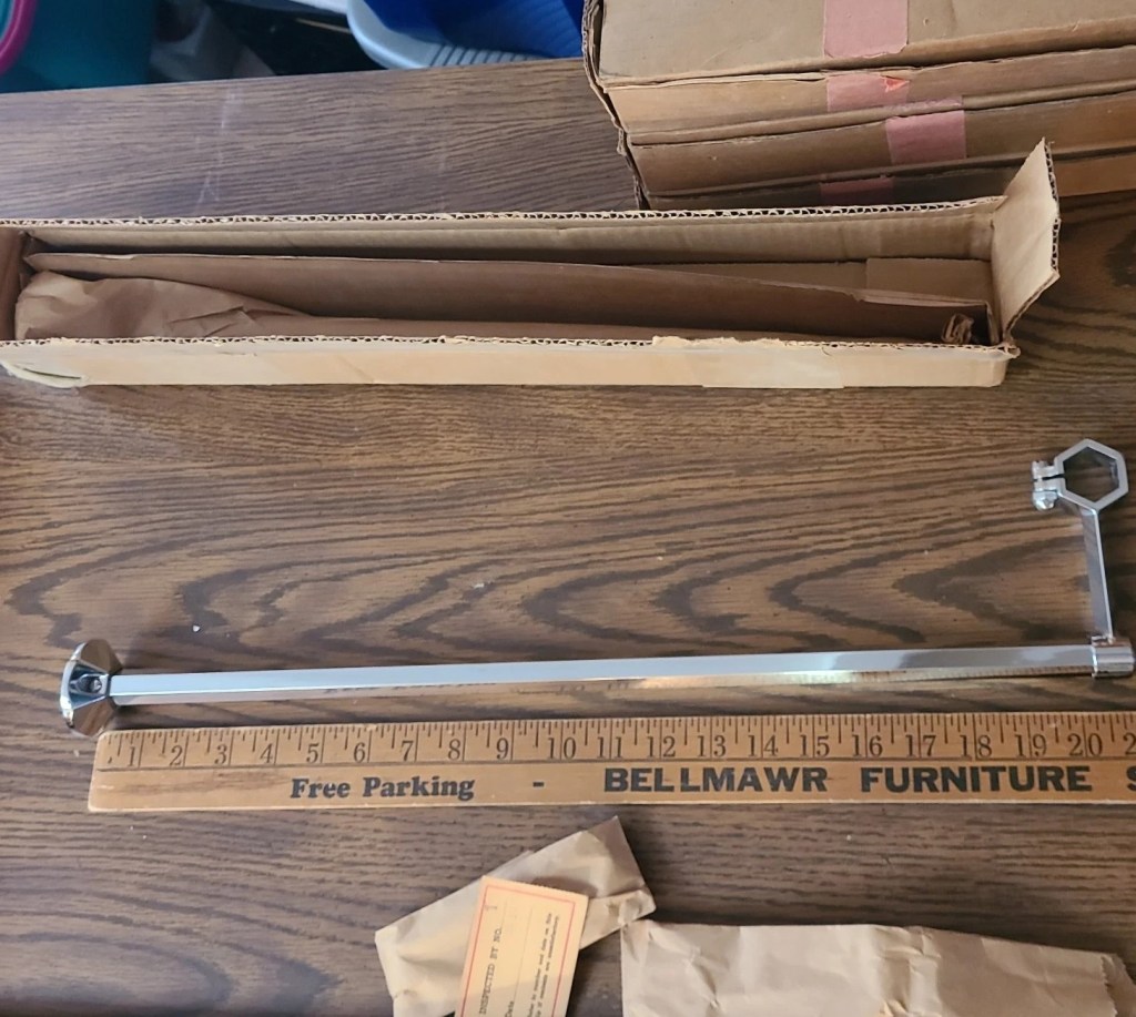 NOS (NEW OLD STOCK) 1956 ELJER TOWEL BARS! $150 | Suncoast Vintage ...